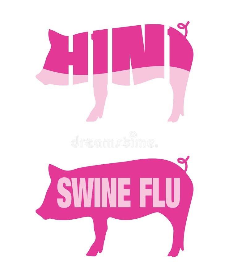 Swine Flu Banners stock vector. Illustration of information - 9211101