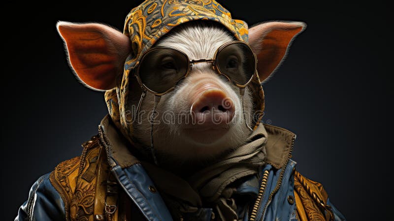 Coolest Pig Stock Illustrations – 8 Coolest Pig Stock Illustrations ...