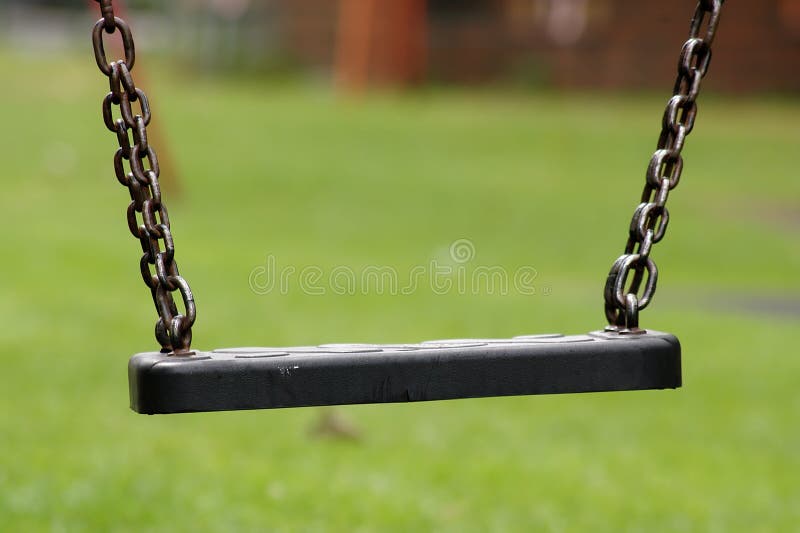 Empty Swing stock photo. Image of grief, swing, motionless - 3847576