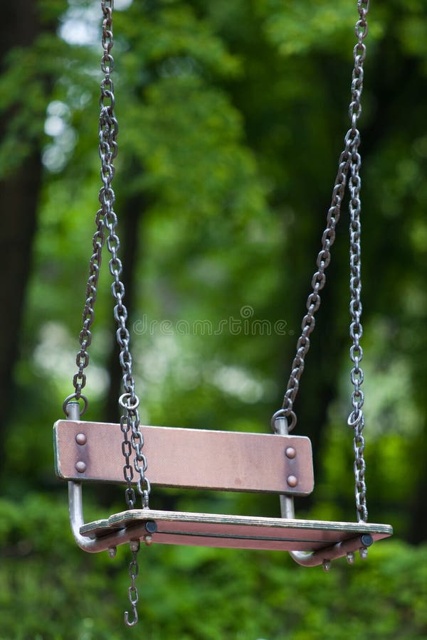 Swing stock image. Image of childhood, swing, summer - 14309543