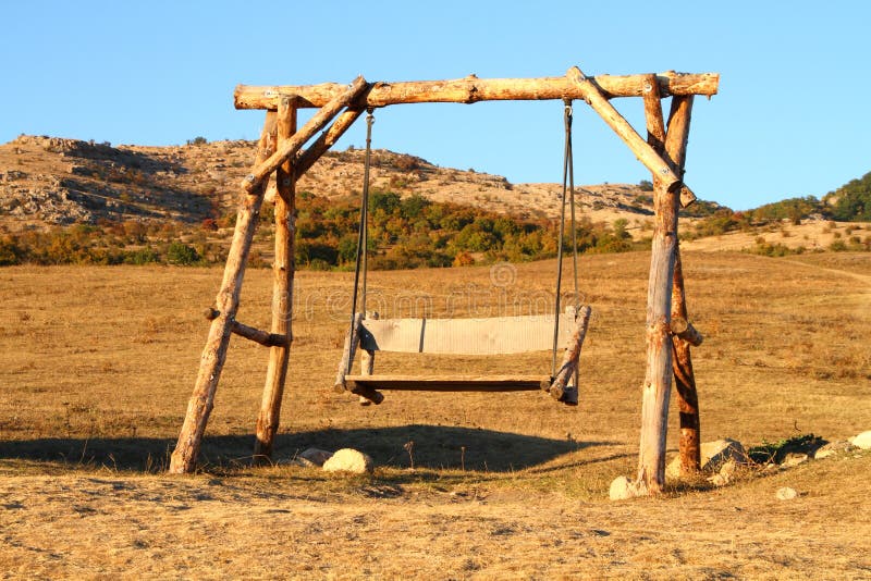 Swing stock image. Image of nature, relaxation, outdoor - 16269025