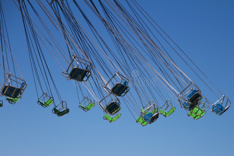 Swing carousel stock photo. Image of merrygoround, speed - 42372844