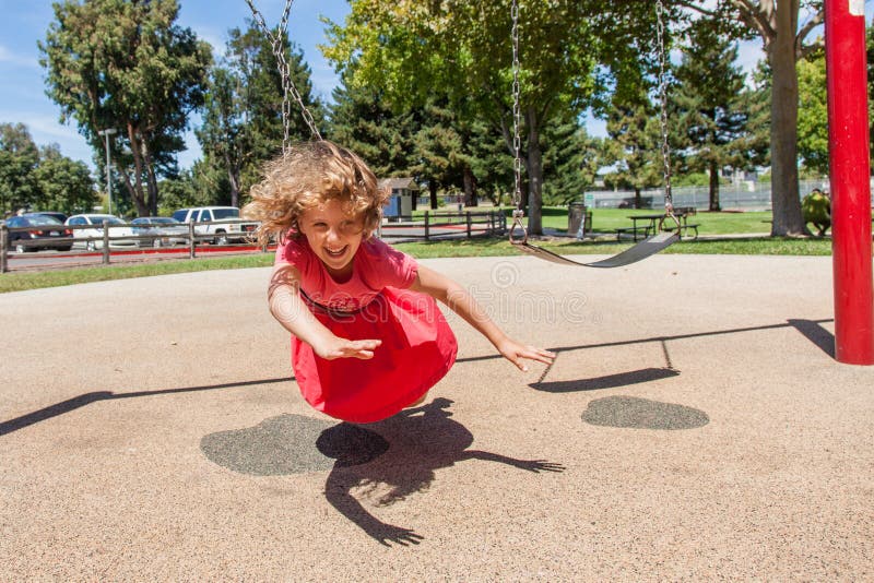 Swing fun stock photo. Image of activity, playground - 35506678