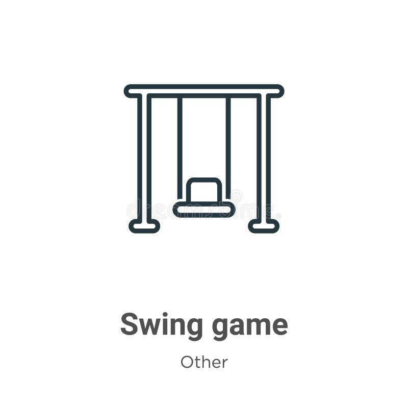 Swing Outline Stock Illustrations – 12,286 Swing Outline Stock ...