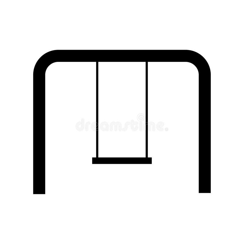 Swing icon vector stock illustration. Illustration of graphic - 281141968