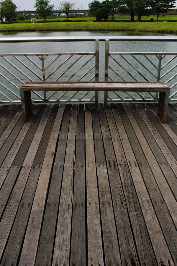 Swing in the Middle of the Bridge and in the Spacious Garden with a ...