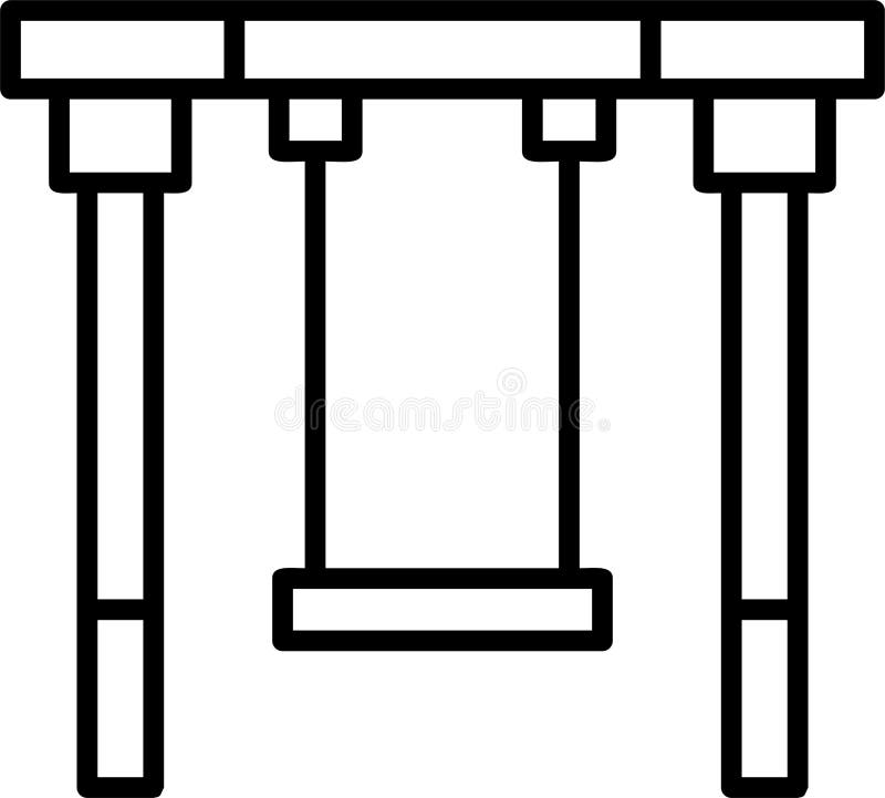 Swing Outline Stock Illustrations – 12,286 Swing Outline Stock ...