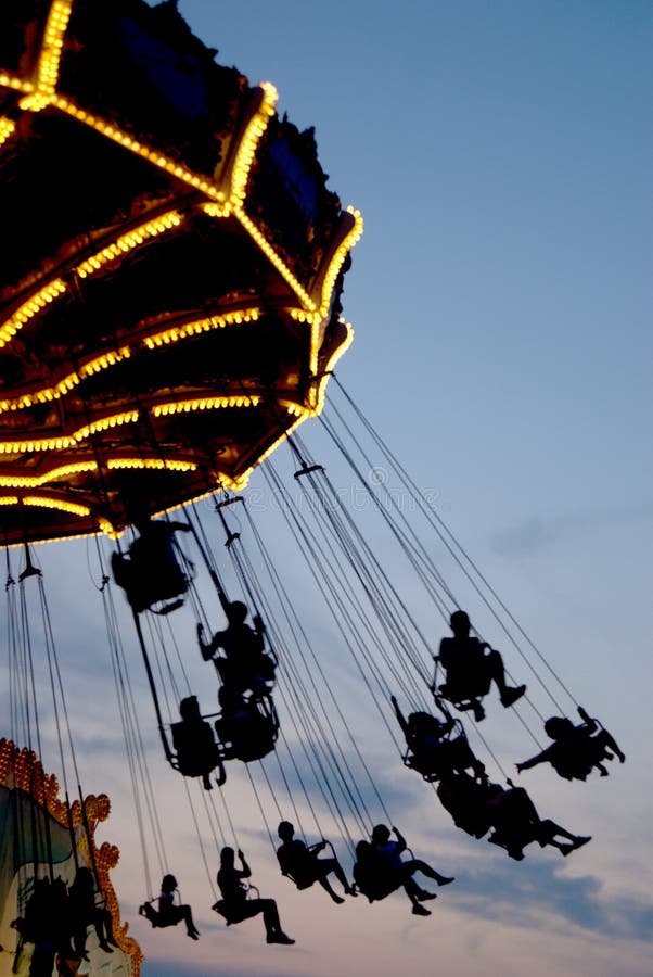 Swing Ride stock image. Image of jersey, recreation, ferris - 31544047