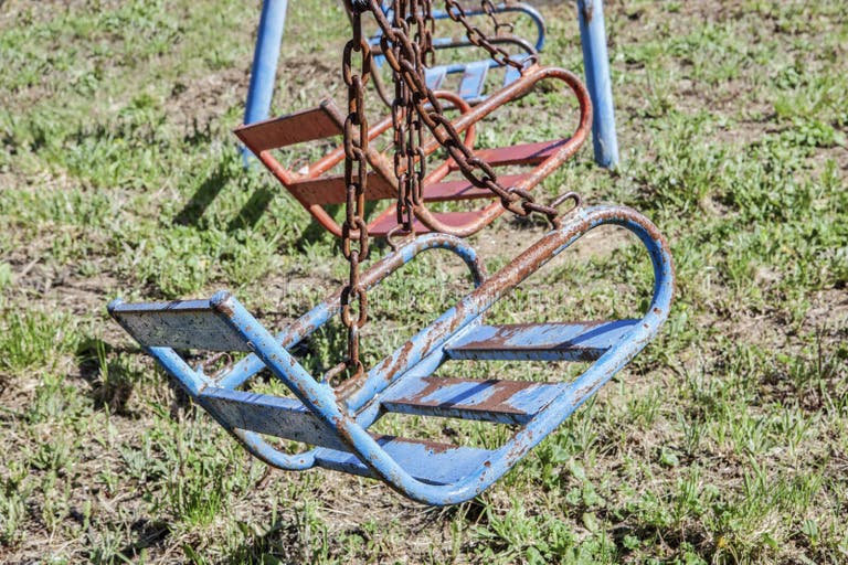 Swing seats stock image. Image of playground, spring - 102468971