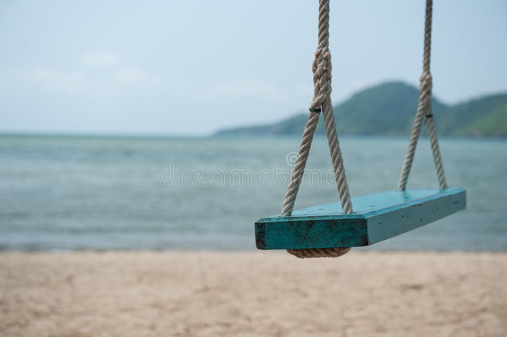 Swing stock photo. Image of relax, vacation, beach, holiday - 45289374