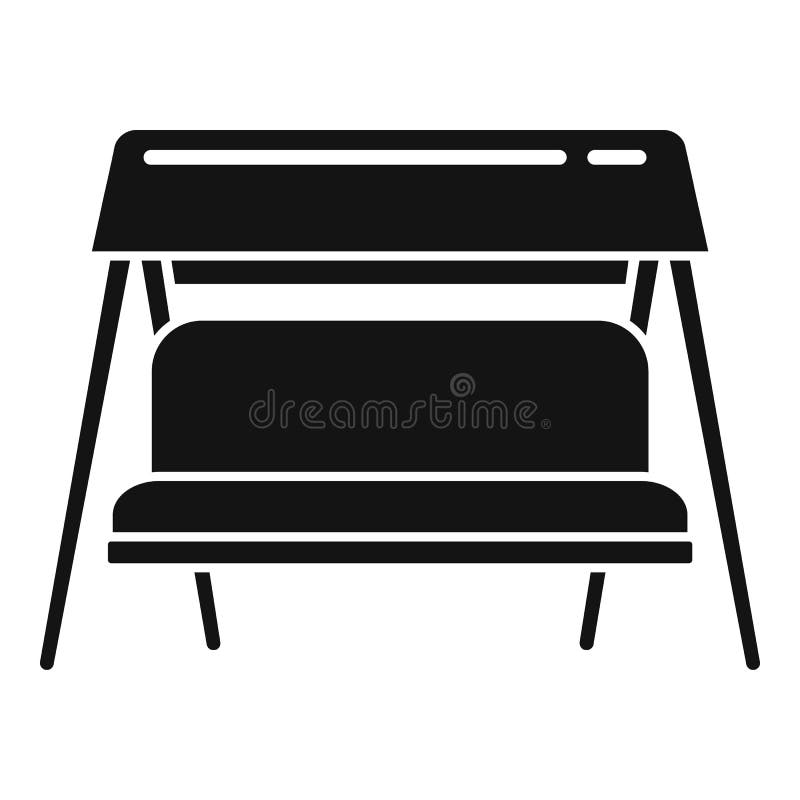 Swing Textile Chair Icon, Simple Style Stock Vector - Illustration of ...