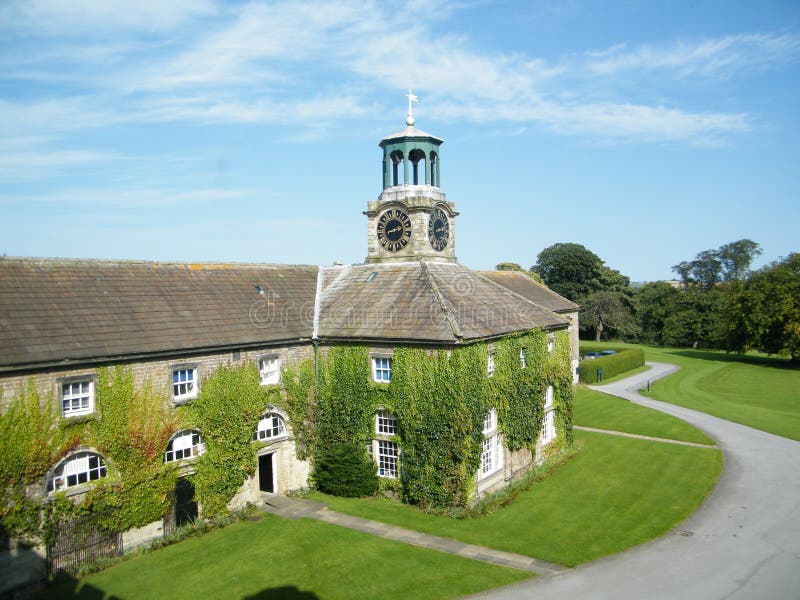 Swinton Castle stock photo. Image of architecture, historic - 79532594