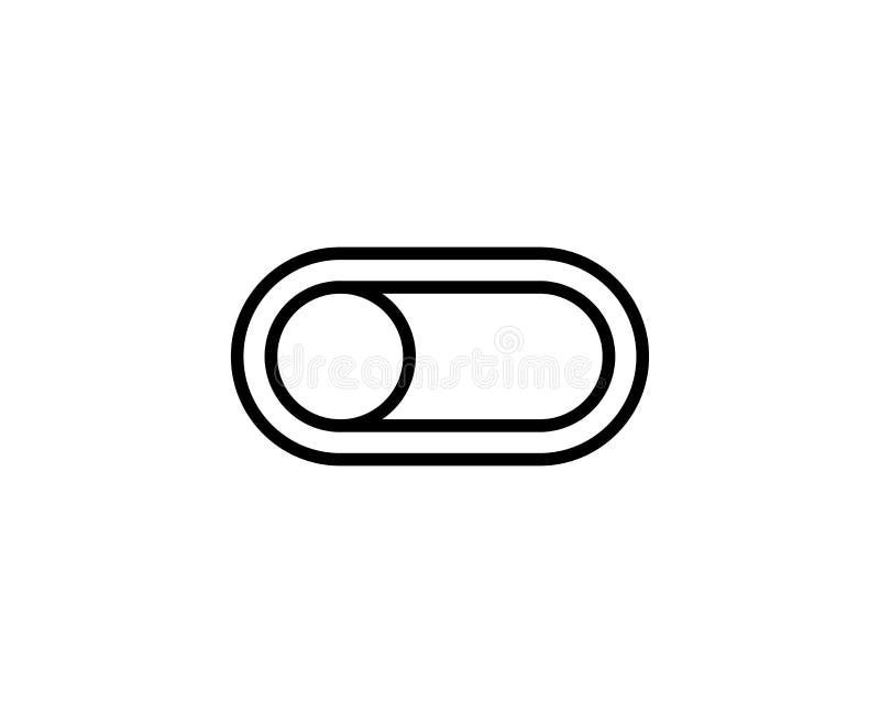 Swipe line icon stock vector. Illustration of isolated - 184500125