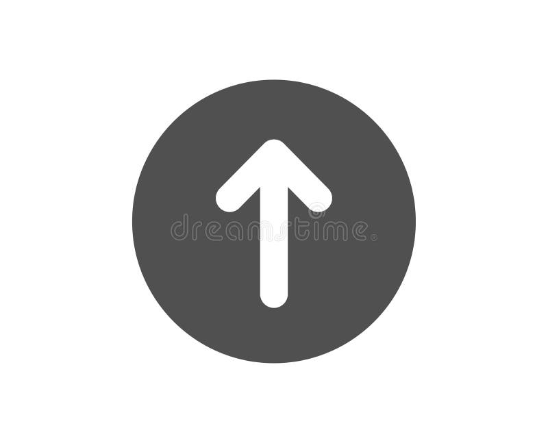 Swipe Up Button Icon. Scrolling Arrow Sign. Landing Page Scroll. Vector ...