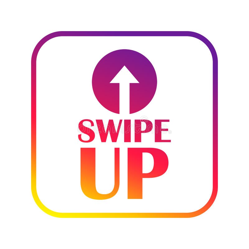 Swipe Up and Down Arrow Vector Icons Set. Pull Up Vector Isolated ...