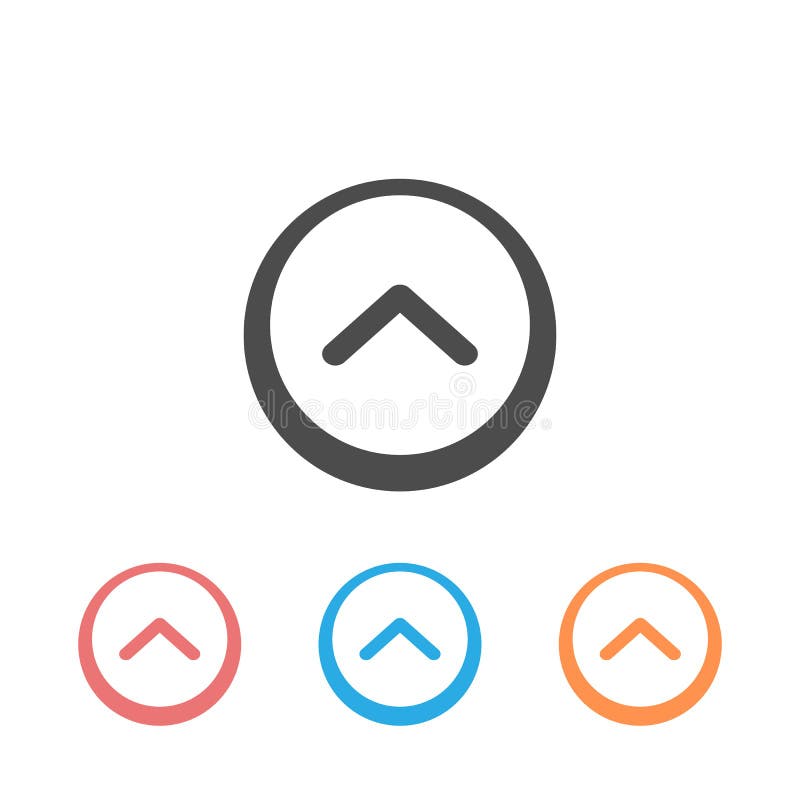 Swipe Up Icon Button and Text. Web Button App, Ui Stock Vector ...