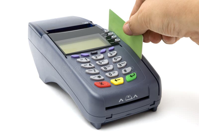 Swiping Credit Card with POS-terminal Stock Photo - Image of deposit ... Swiping Credit Card with POS-terminal Stock Photo - Image of deposit ...