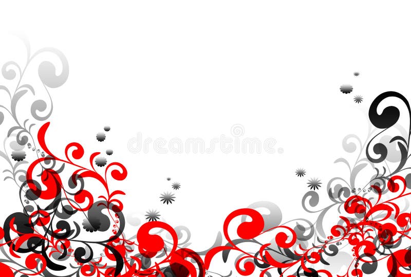 Swirl back stock illustration. Illustration of swirl, border - 4638513