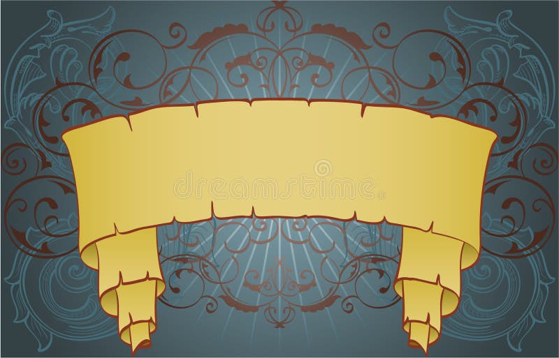 Swirl banner stock vector. Illustration of design, shape - 22774092