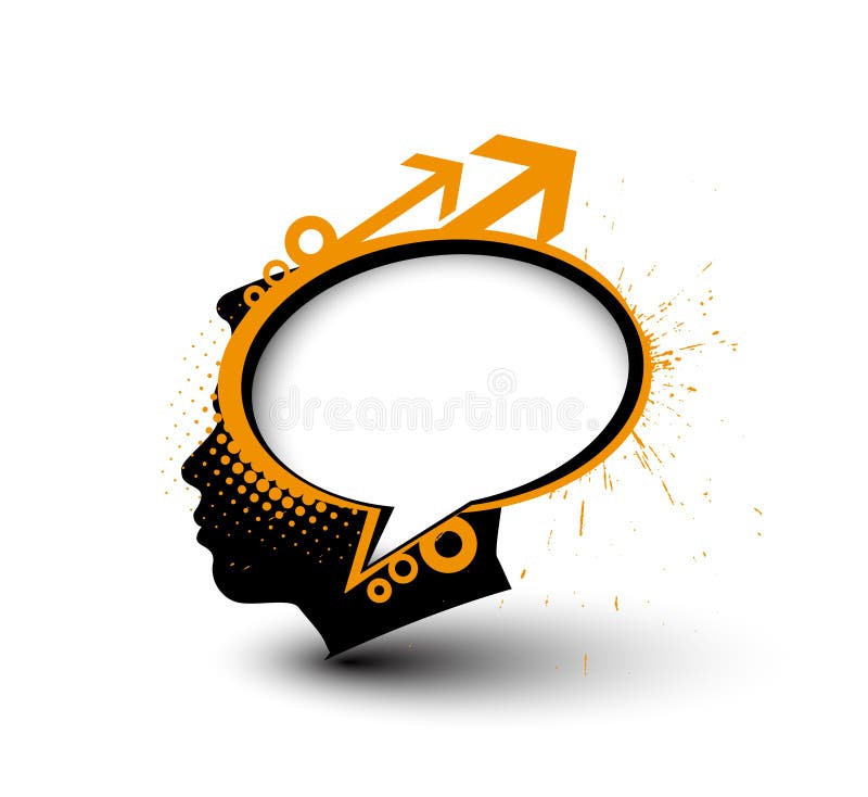 Design Thinking Creative Process Mind Brain Left Right Creativity Head ...