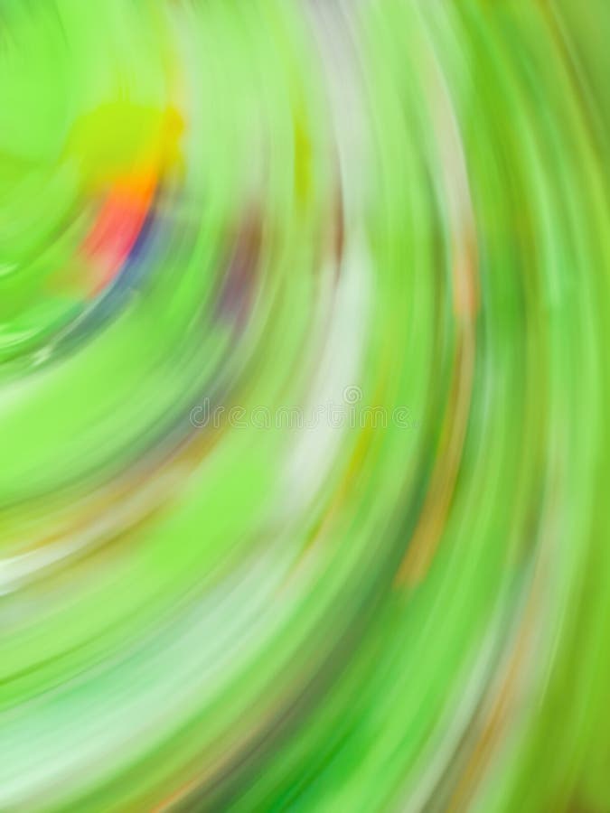 Swirl Bright Bokeh Motion Green Background. Sparkling Motion Abstract ...