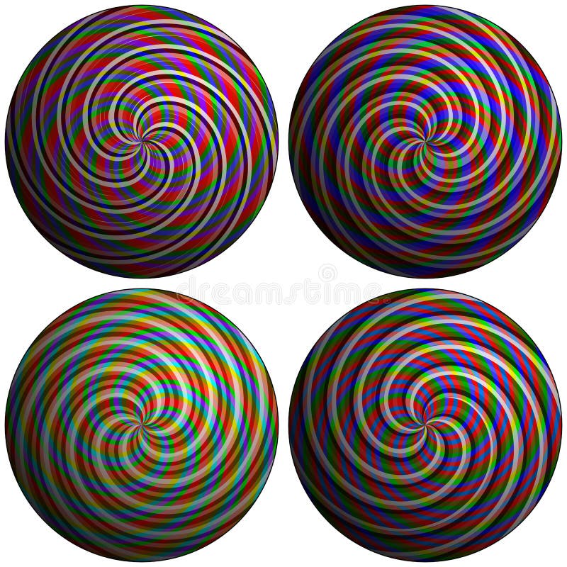 Swirl bubbles stock vector. Illustration of ball, spotted - 20324780