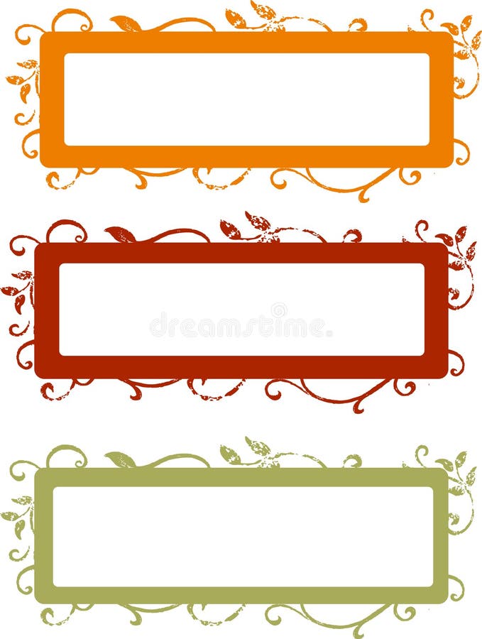 Swirl label set stock vector. Illustration of generated - 8434406