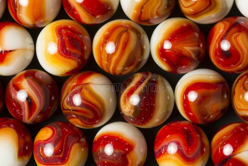 Yellow Swirl Marbles stock photo. Image of yellow, colorful - 30137776