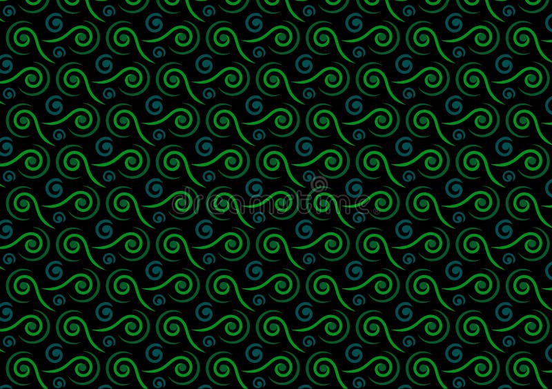 Swirl Pattern Background Wallpaper for Design Layout Stock Illustration ...