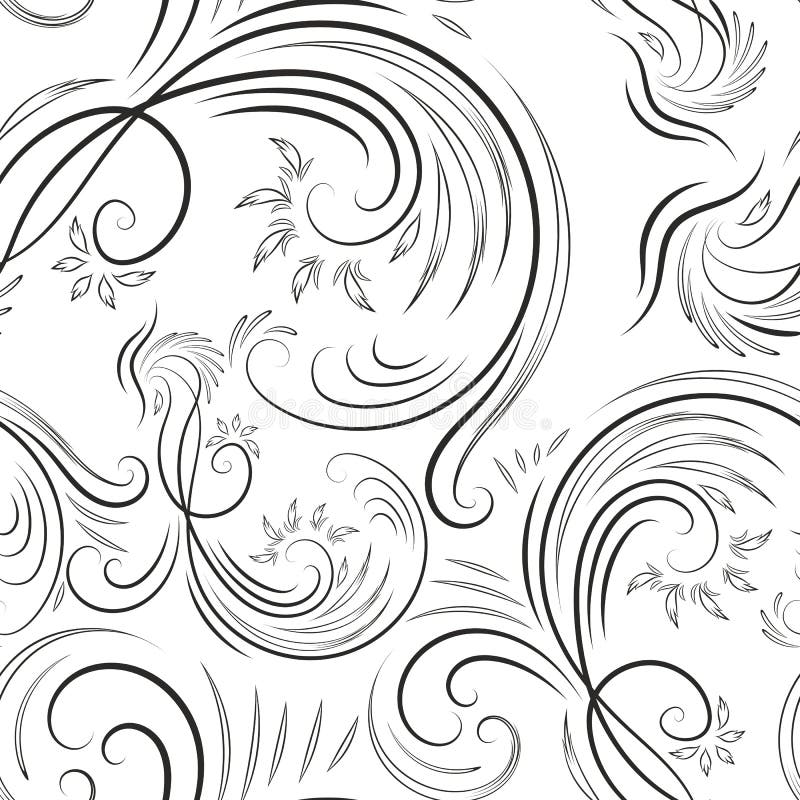 Swirl pattern stock vector. Illustration of frost, abstract - 46809679