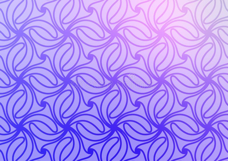 Swirl Pattern Line Purple Presentation Background Stock Illustration ...