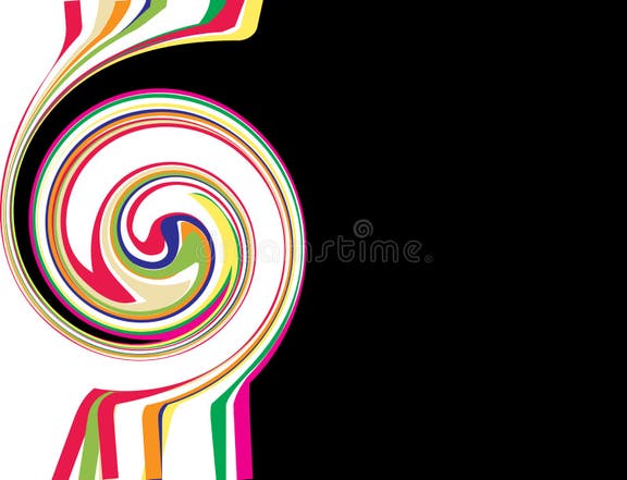 Rainbow Swirl Black Stock Illustrations – 17,627 Rainbow Swirl Black ...
