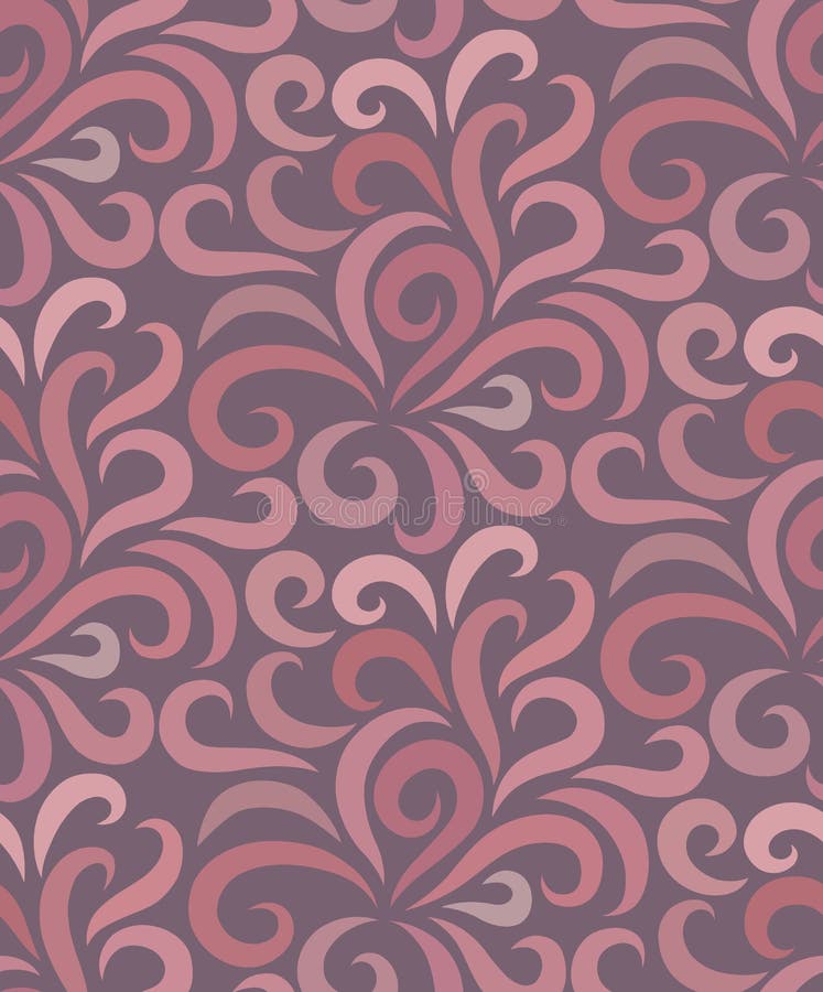 Swirl Shape Pattern Seamless Stock Vector - Illustration of tile, style ...