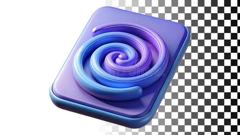 Swirl Square, Abstract Shape, Decorative Swirl, Artistic Pattern ...