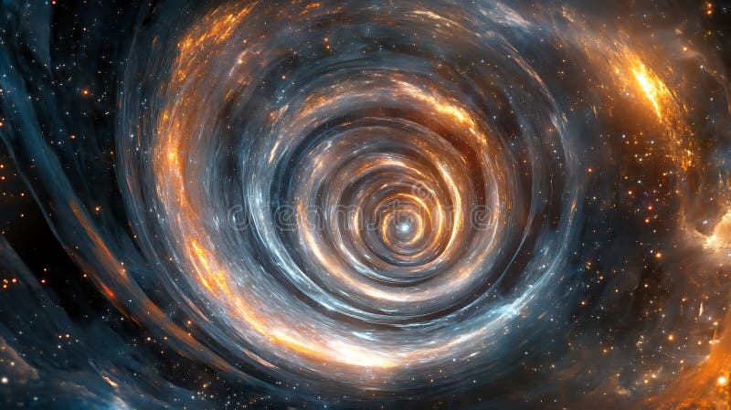 Swirling Subatomic Wave Patterns Overlapping | Abstract Quantum ...