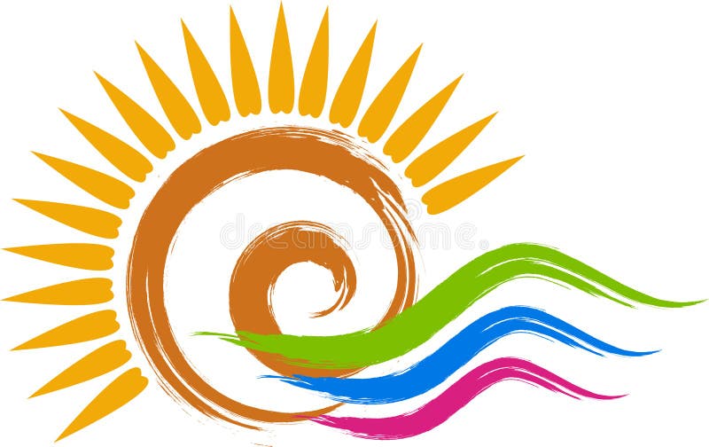 Sun Logo Clip Art