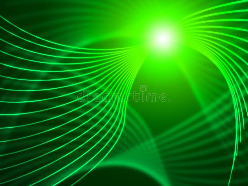 Swirl Tech Means Twirl Light and Twirling Stock Illustration ...