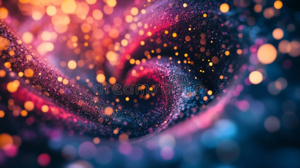 Swirl of Vibrant Data Visualizations Illustrating the Complexity of AI ...