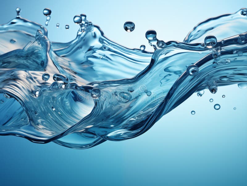 Swirl of the water splash stock illustration. Illustration of ocean ...