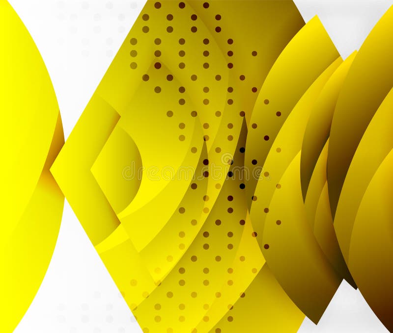 Swirl and Wave 3d Effect Objects, Abstract Template Vector Design Stock ...