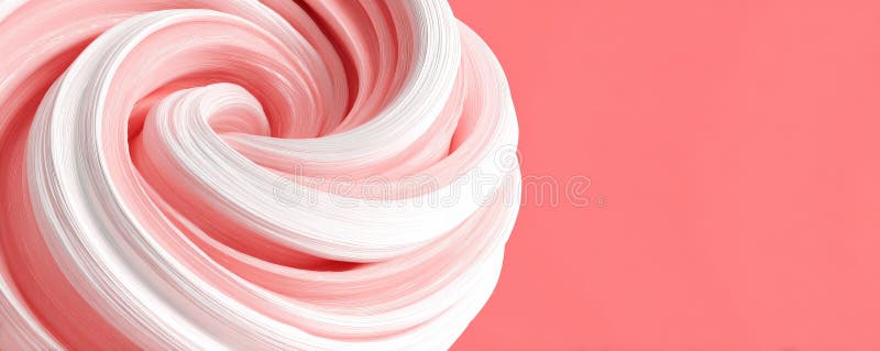 Swirled Pattern with Pink and White Colors Creating a Dynamic, Flowing ...
