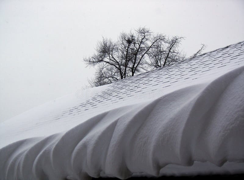 Swirled Snow Edge stock image. Image of frost, nature - 2014777