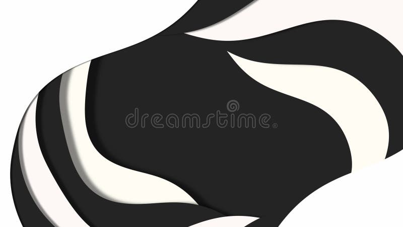 Swirling Abstract Black and White Artwork with Stark and Dramatic ...