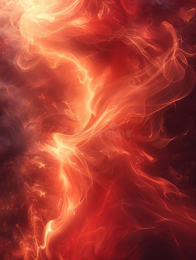 Swirling Abstract Composition Featuring Dynamic, Flowing Patterns ...