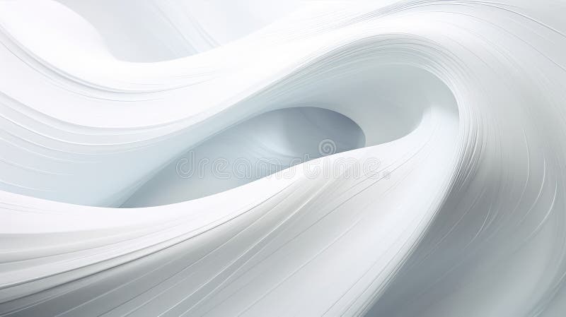 Swirling Abstract Data White Stock Illustration - Illustration of ...