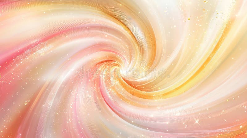 Swirling Abstract Pattern with Gentle Colors and Shimmering Effects in ...