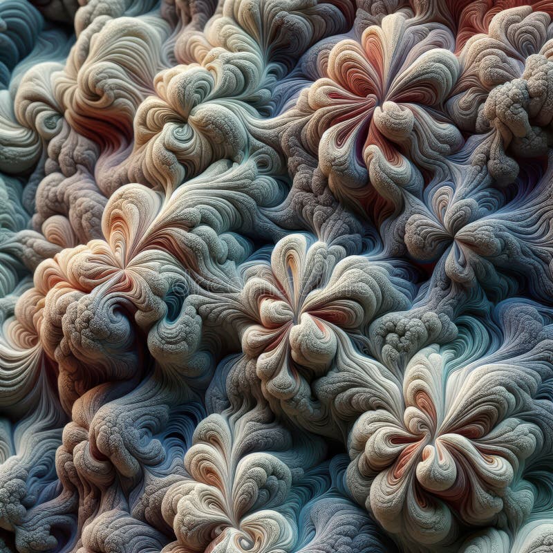 Swirling Abstract Patterns Showcase Intricate Design and Vibrant Colors ...