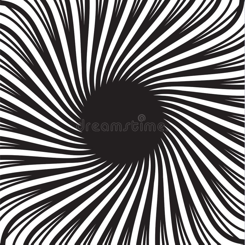 Swirling Background. Abstract Shapes Forming Vortex Phenomenon Stock ...