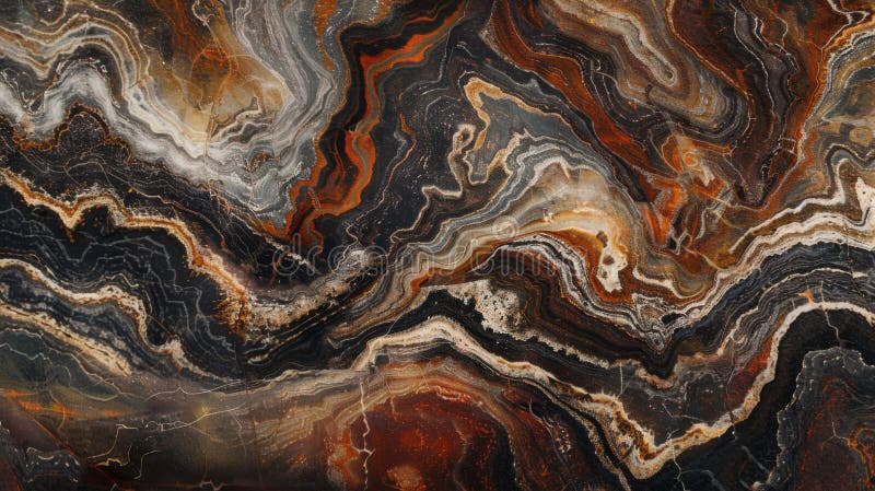 Abstract Swirls in Natural Stone Pattern Stock Photo - Image of granite ...