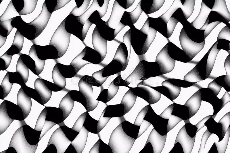 Swirling Black and White Checkered Tunnel Creates a Mesmerizing Optical ...